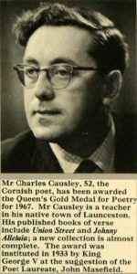 Charles Stanley Causley | Launceston Then!